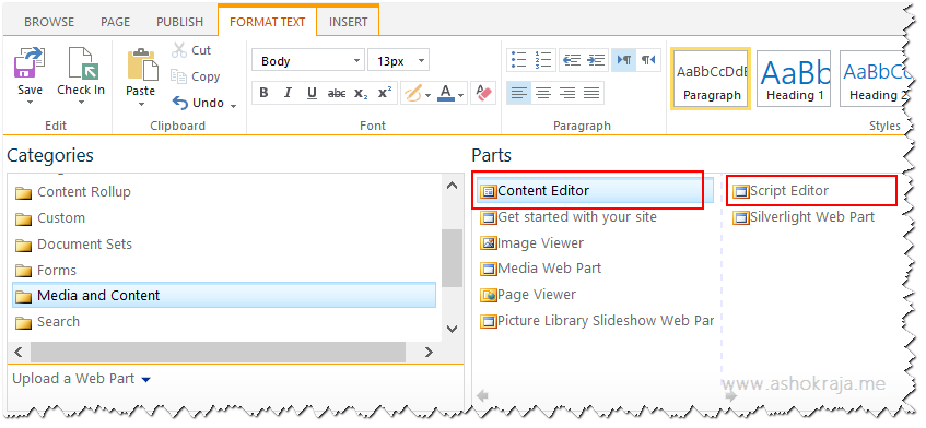 Easy Method To Convert A Sharepoint 2013 Content Editor Webpart Into Tab Pages Sharepoint Pals